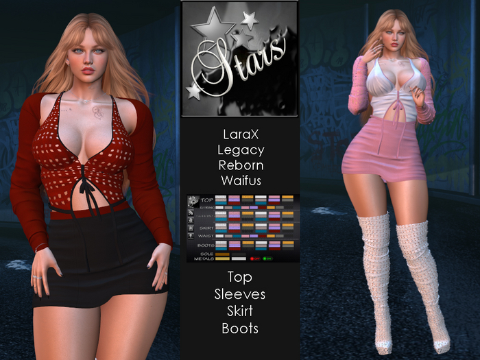 Second Life Marketplace Larax Outfit Dia Promo